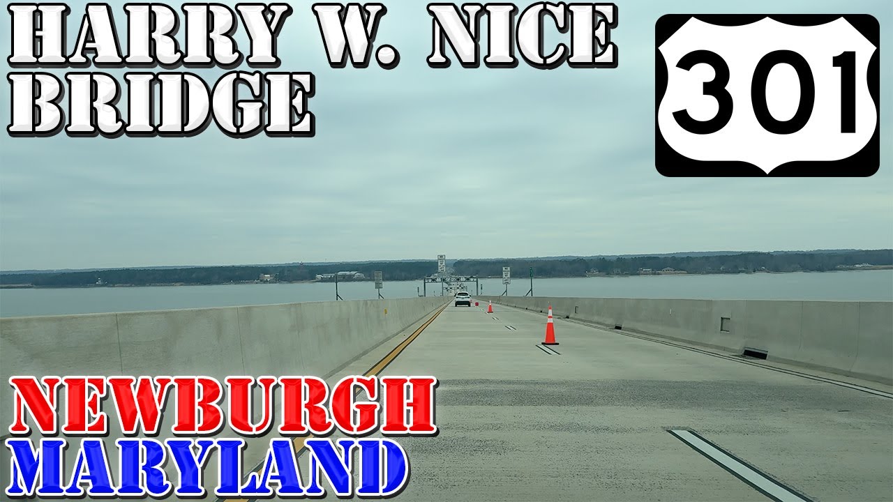 Harry Nice Bridge - Newburg - Maryland - 4K Infrastructure Drive - YouTube