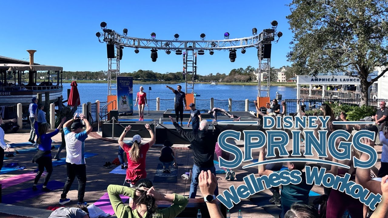 "Drawn to Life" Wellness Workout | Disney Springs Wellness Month 2025 ...