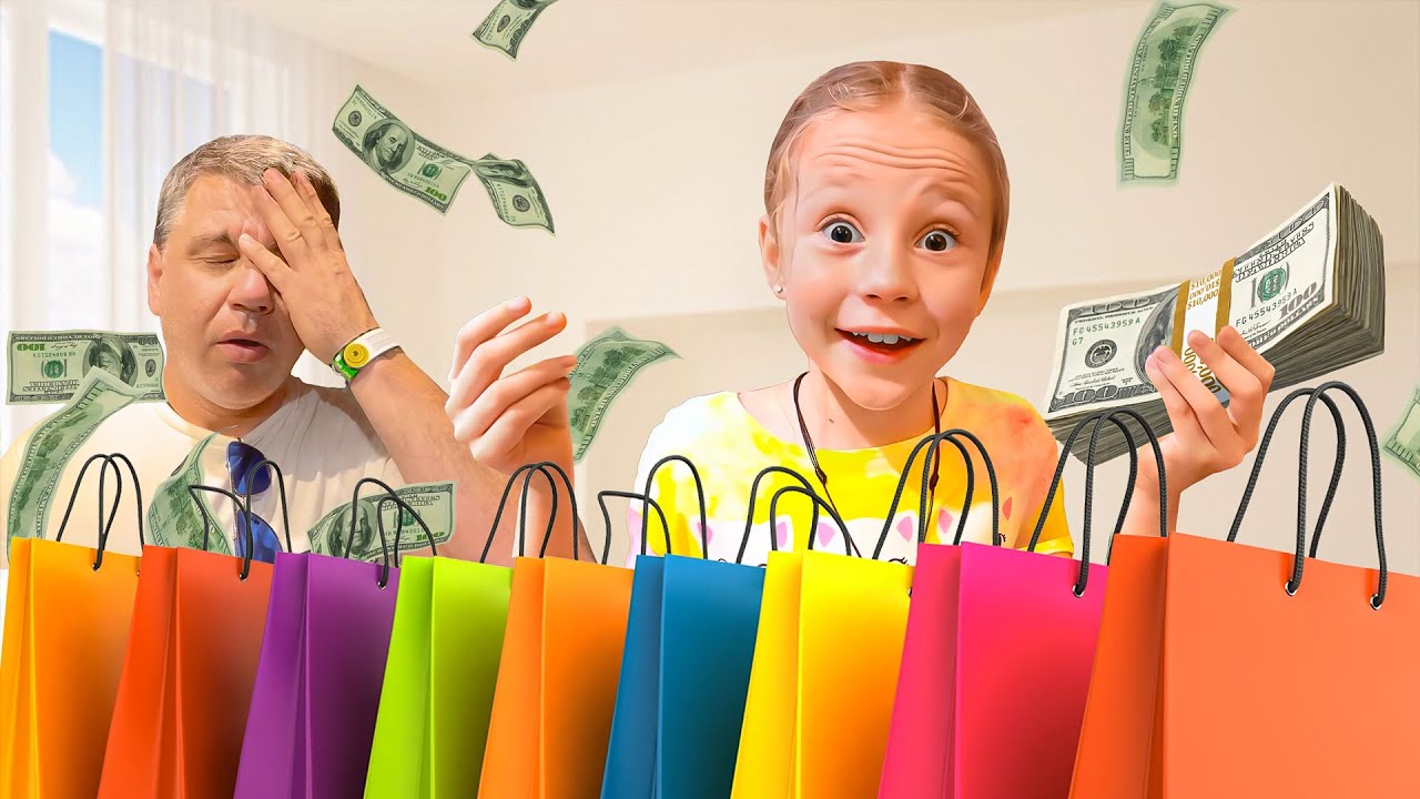 Nastya And Dad Went To The Grocery Store To Earn Money And Help Others Youtube