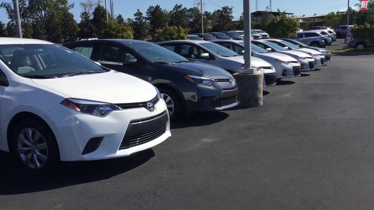 2016 Toyota Corolla Line up from Josh at Lagrange Toyota - YouTube