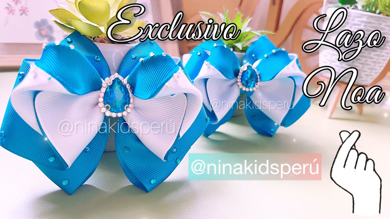 EXCLUSIVO 🎀LAZO NOA🎀 FÁCIL RÁPIDO Y SENCILLO SIN GASTAR MUCHO CINTA ven ...