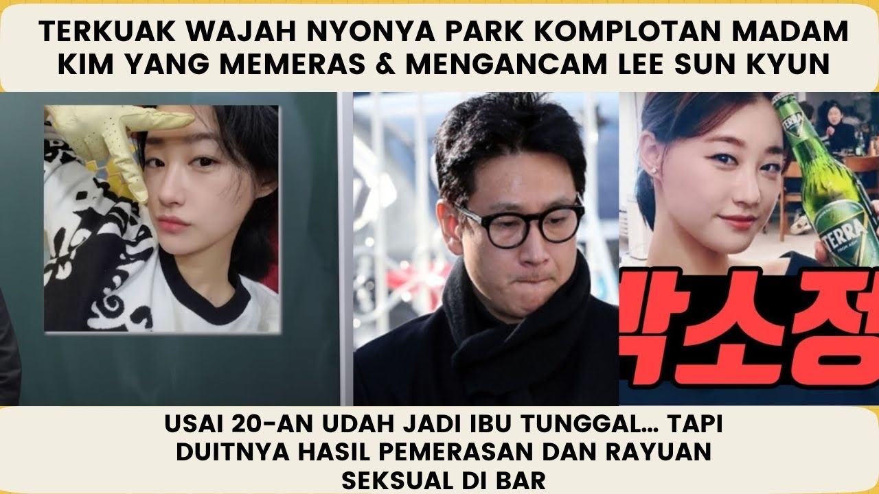 Terkuak Wajah Nyonya Park Komplotan Madam Kim yang Memeras Lee Sun Kyun ...