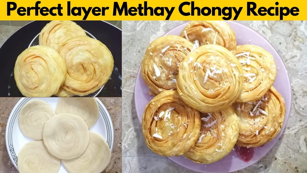 Chonge Recipe | Warki Puri | Muharram ke Chongy | Meethe Chonge Recipe ...