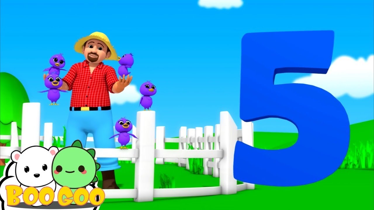This Old Man / Numbers Song | Boo Goo For Kids - Nursery Rhymes & Kids ...