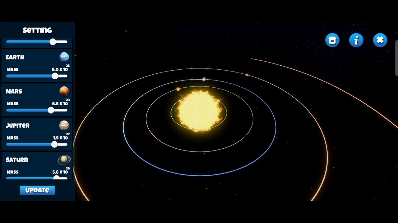 Solar System Simulation - YouTube