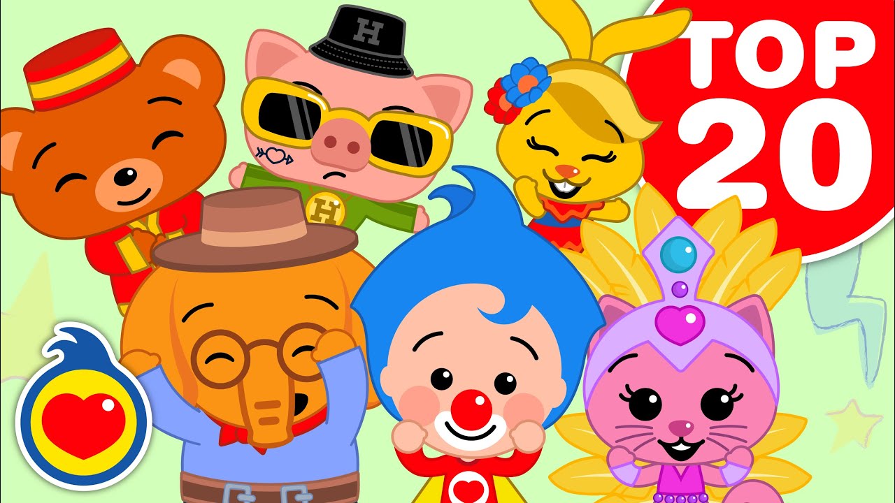 TOP 20 Canciones para Bailar con Plim Plim ♫ A Ram Sam Sam y Más ♫ Plim ...