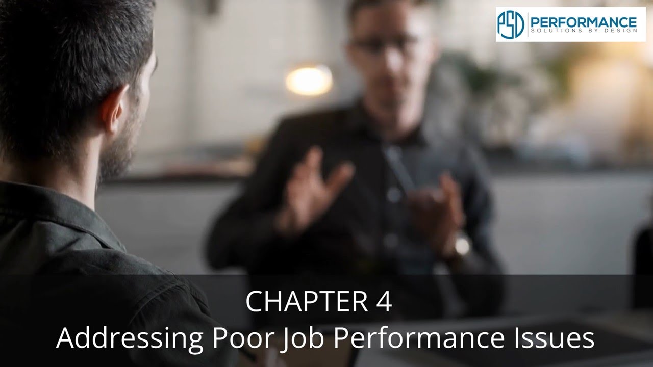 Addressing Poor Job Performance - YouTube