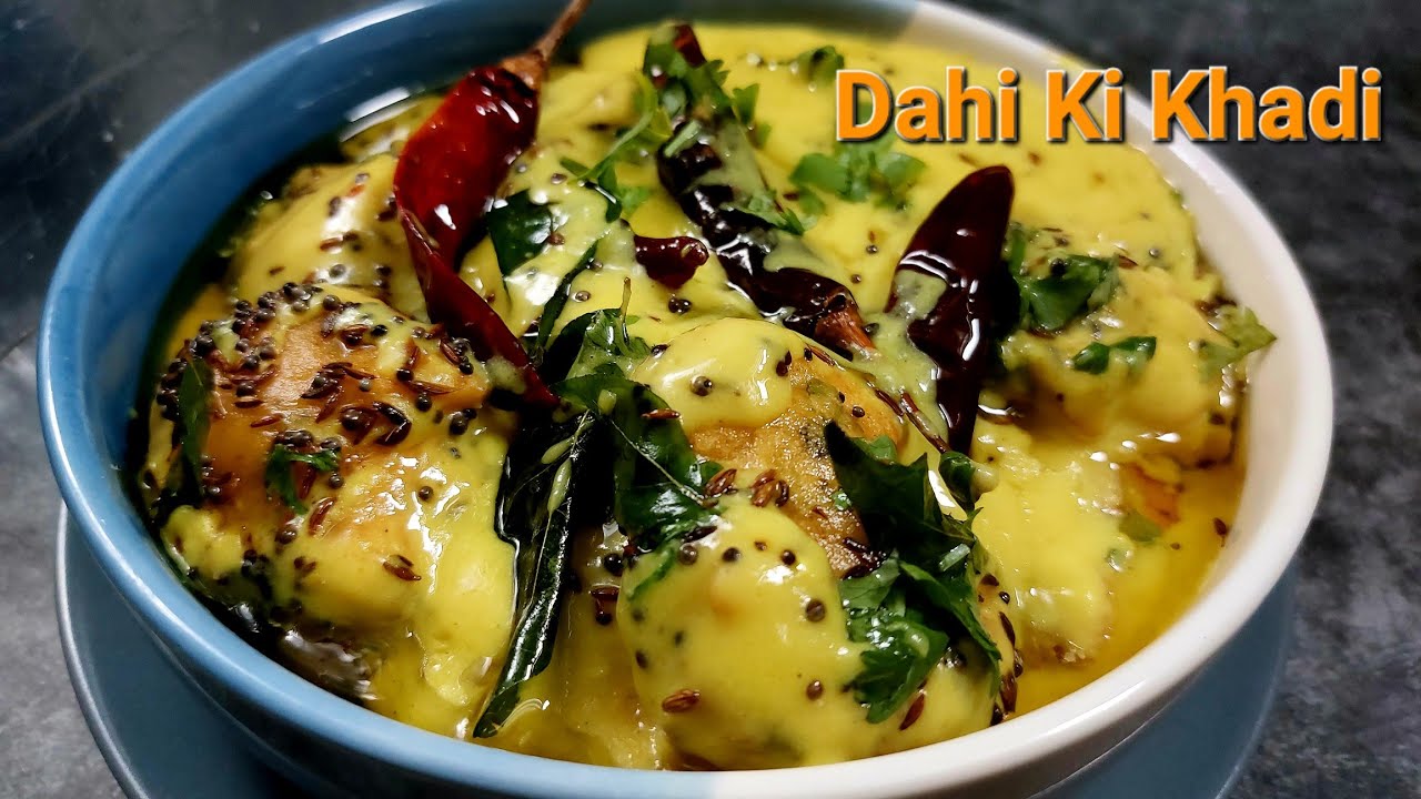 Authentic Hyderabadi Dahi Ki Khadi | Hyderabadi Khadi Pakora | - YouTube