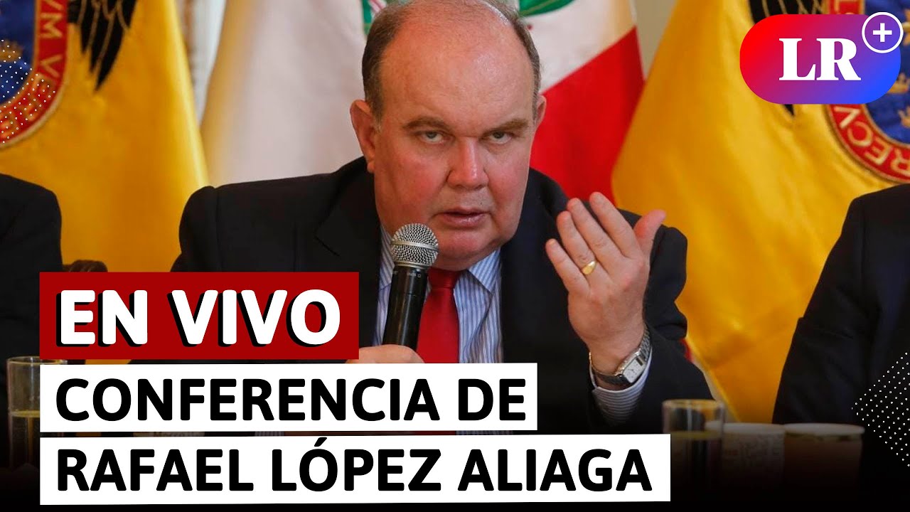 Conferencia De Rafael López Aliaga En Vivo Lr Youtube