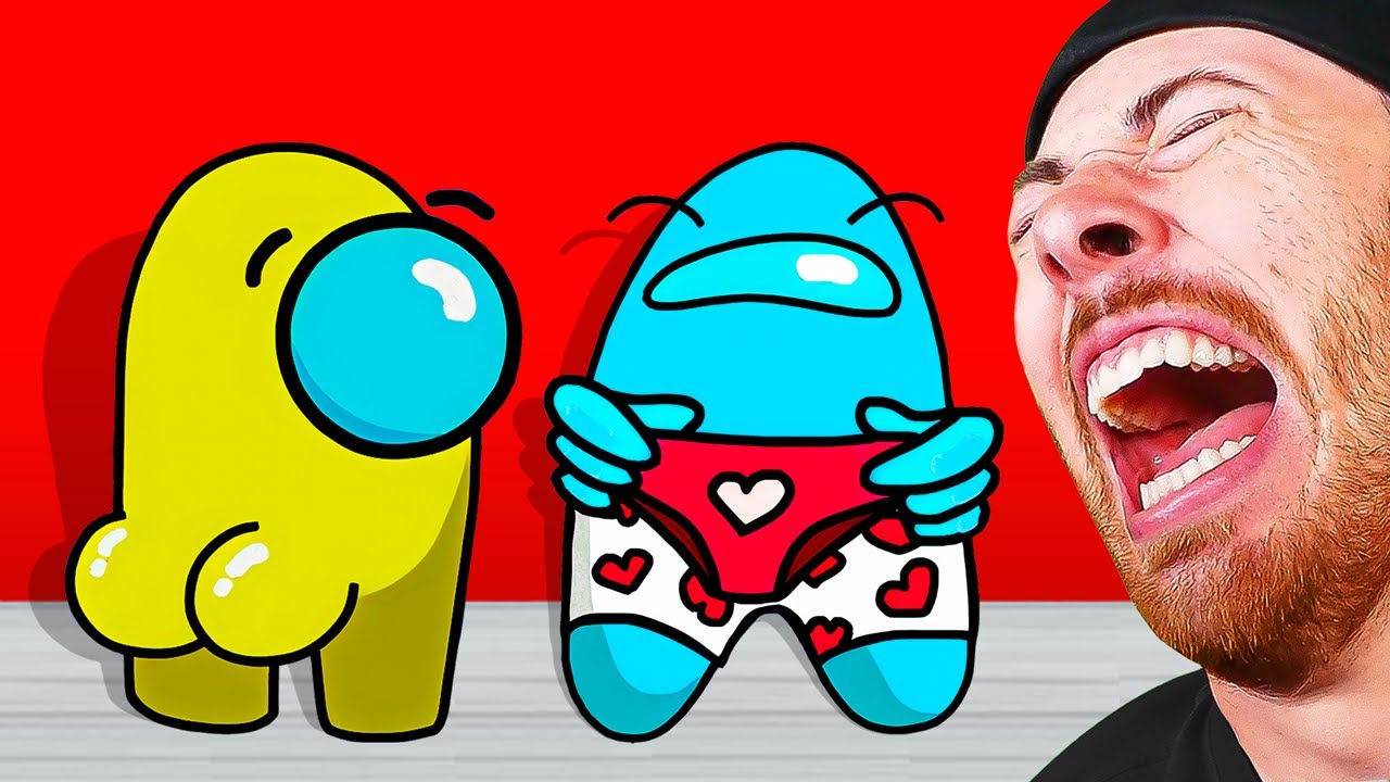 FUNNY ANIMATIONS That will Make you LAUGH (Among Us) - YouTube