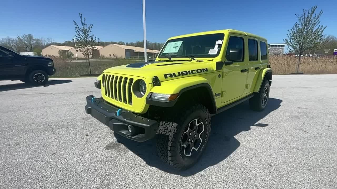 2023 Jeep Wrangler Rubicon 4xe IN Michigan City, La Porte, Valparaiso ...