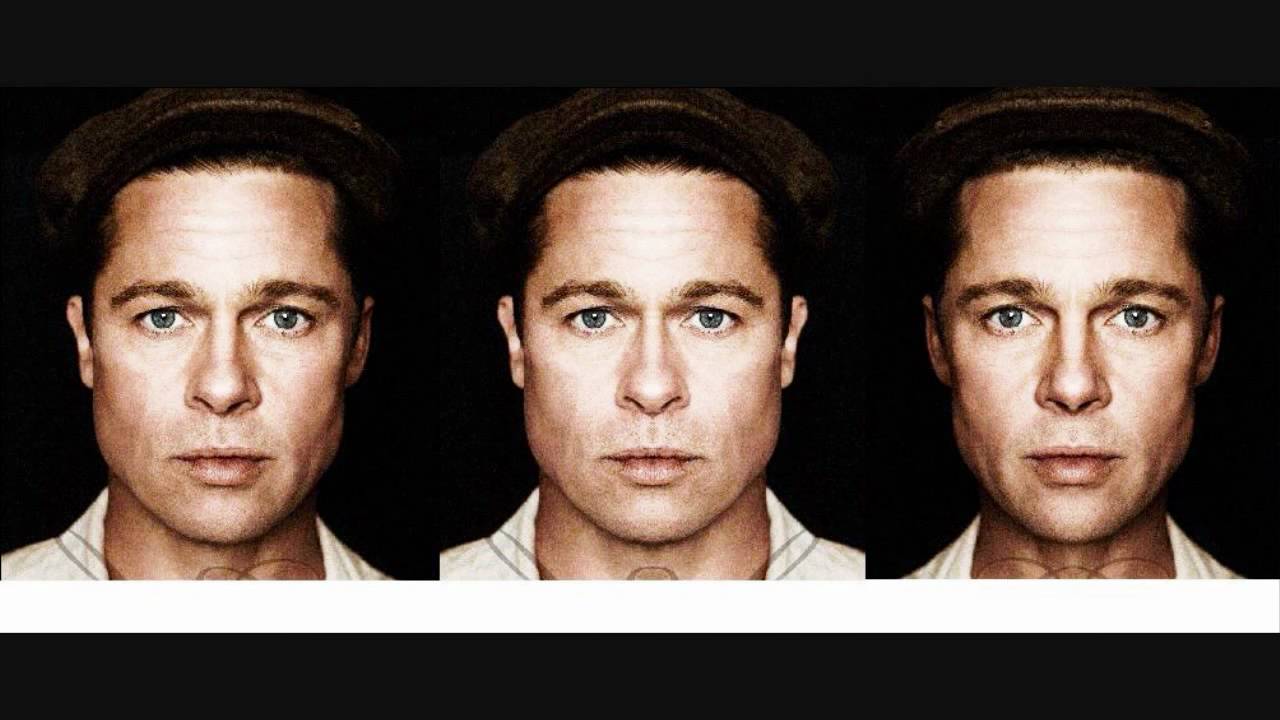 Brad Pitt Facial Symmetry - YouTube