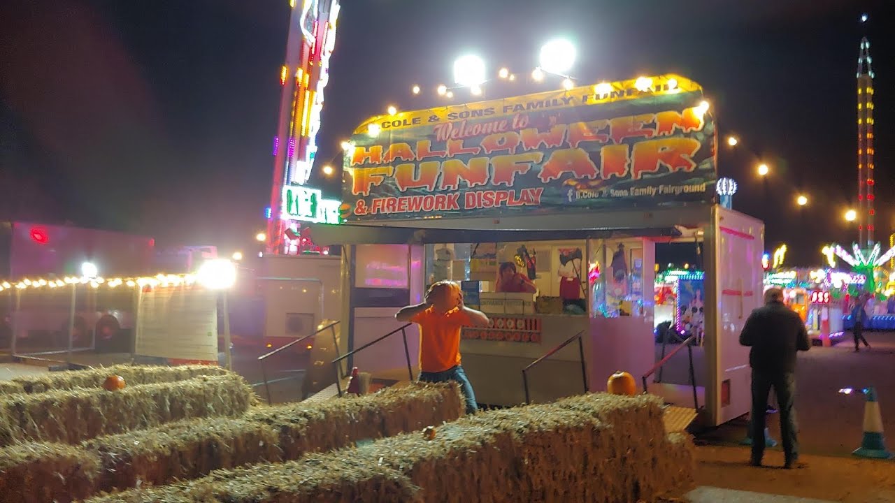 Halloween Funfair - Canford Park Arena, Poole - October 2020 - YouTube