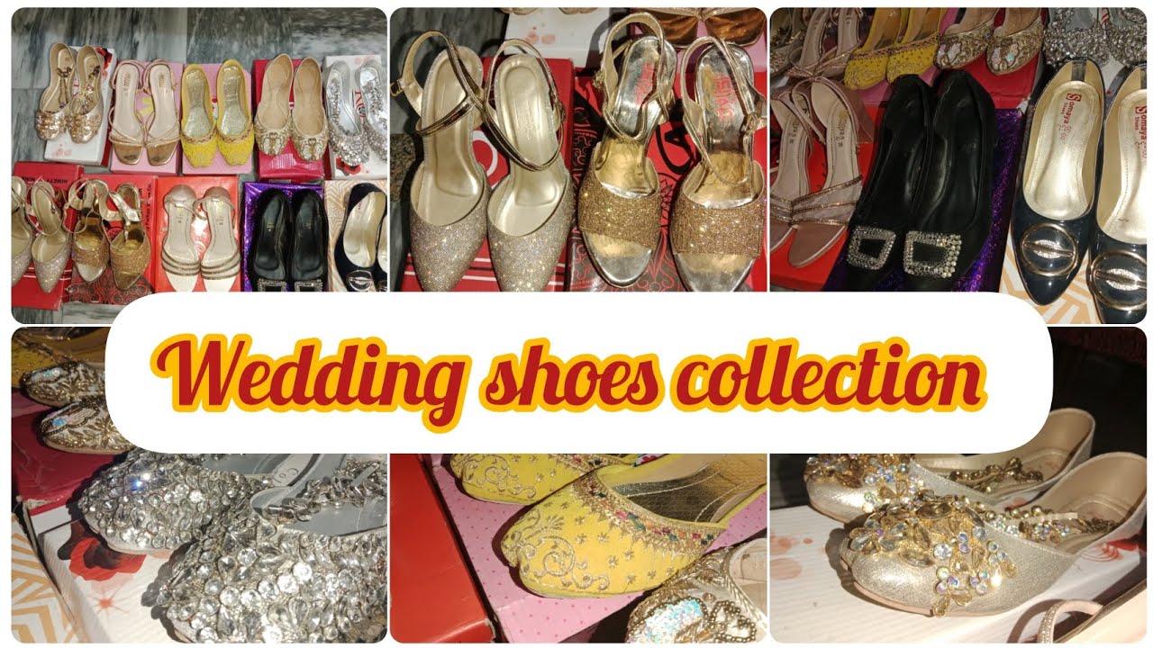 My wedding shoes collection| itny zaida joty| - YouTube