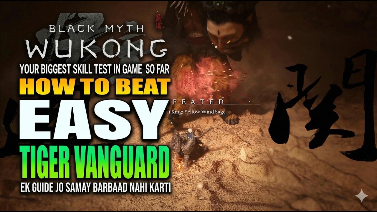 How to Beat Yellow Wind Sage EASY | Black Myth: Wukong Boss Guide - YouTube