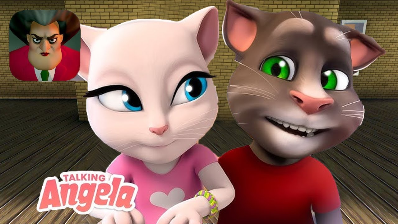 Scary Teacher 3D My Talking Tom & Friends New Special Update - Tom ...