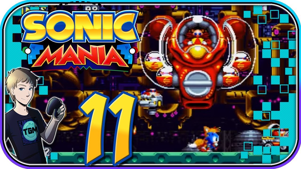 Sonic Mania Walkthrough - Part 11: Metallic Madness Zone - YouTube