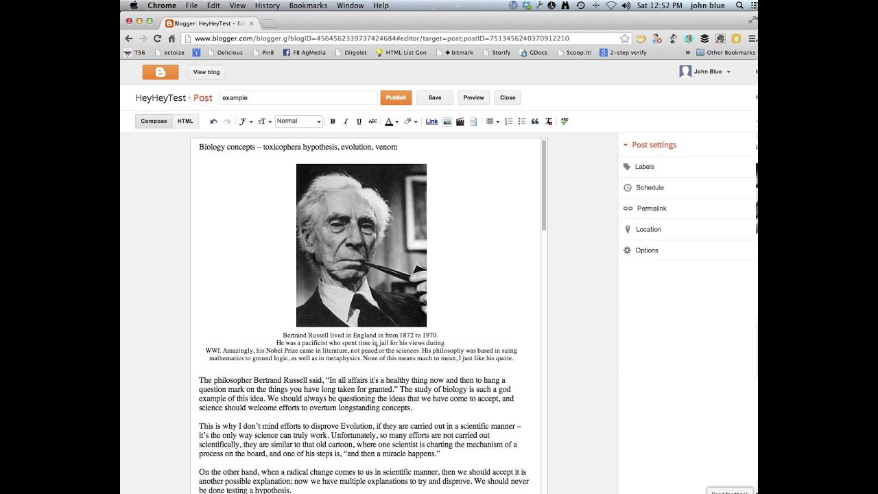 Word to Blogger - YouTube