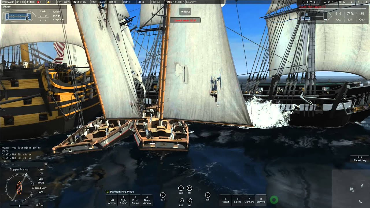 Naval Action: The Double Barrel Roll - YouTube