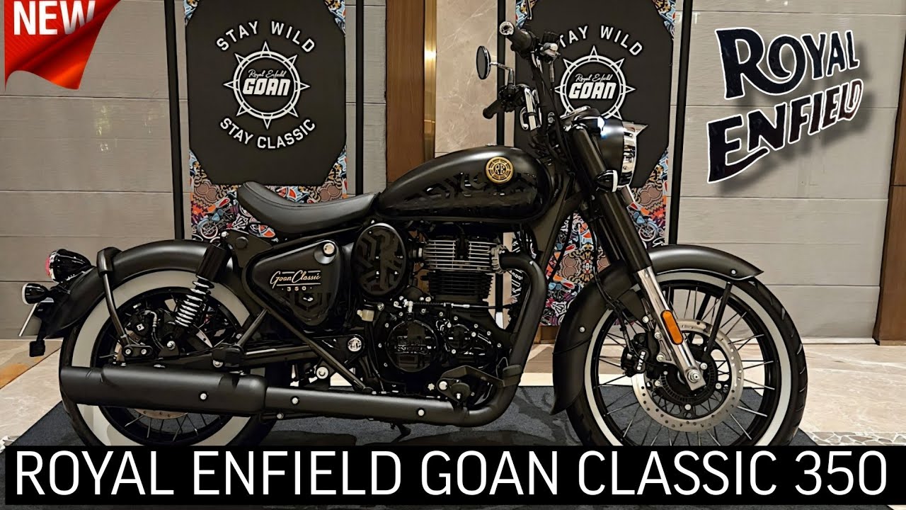 royal Enfield goan classic 350 bullet new launch 2024 - YouTube