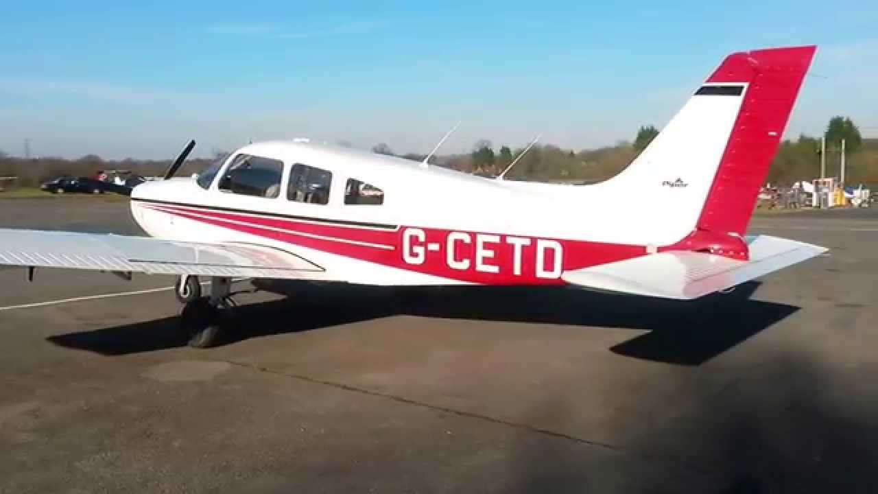 Piper PA-28 Warrior Diesel (G-CETD) @ London Elstree [HD Aviation ...
