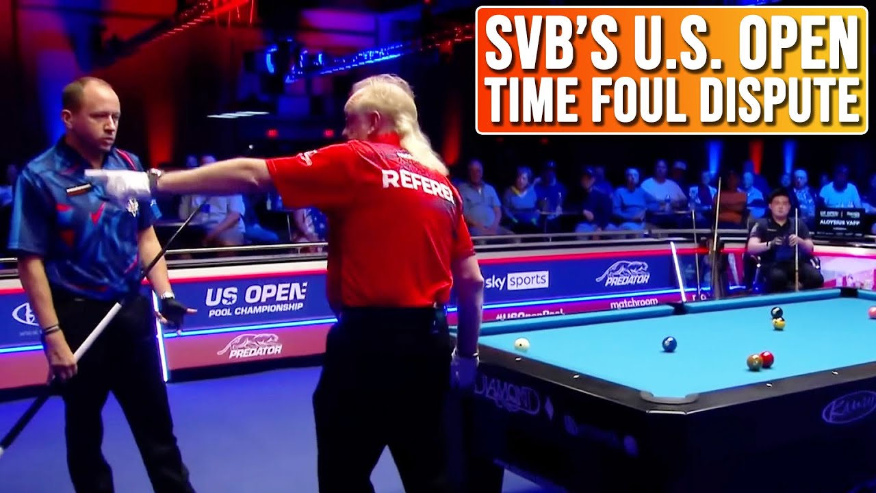 The Time Foul Dispute with Shane Van Boening | 2021 U.S. Open ...