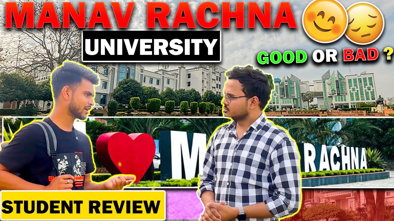 Manav Rachna University Student Review 🤯| MRU Faridabad Campus Tour 😍 ...