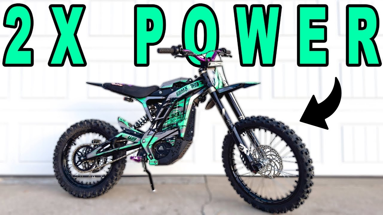 E-Ride Pro Insane Power Boost! EBMX Controller Upgrade - YouTube