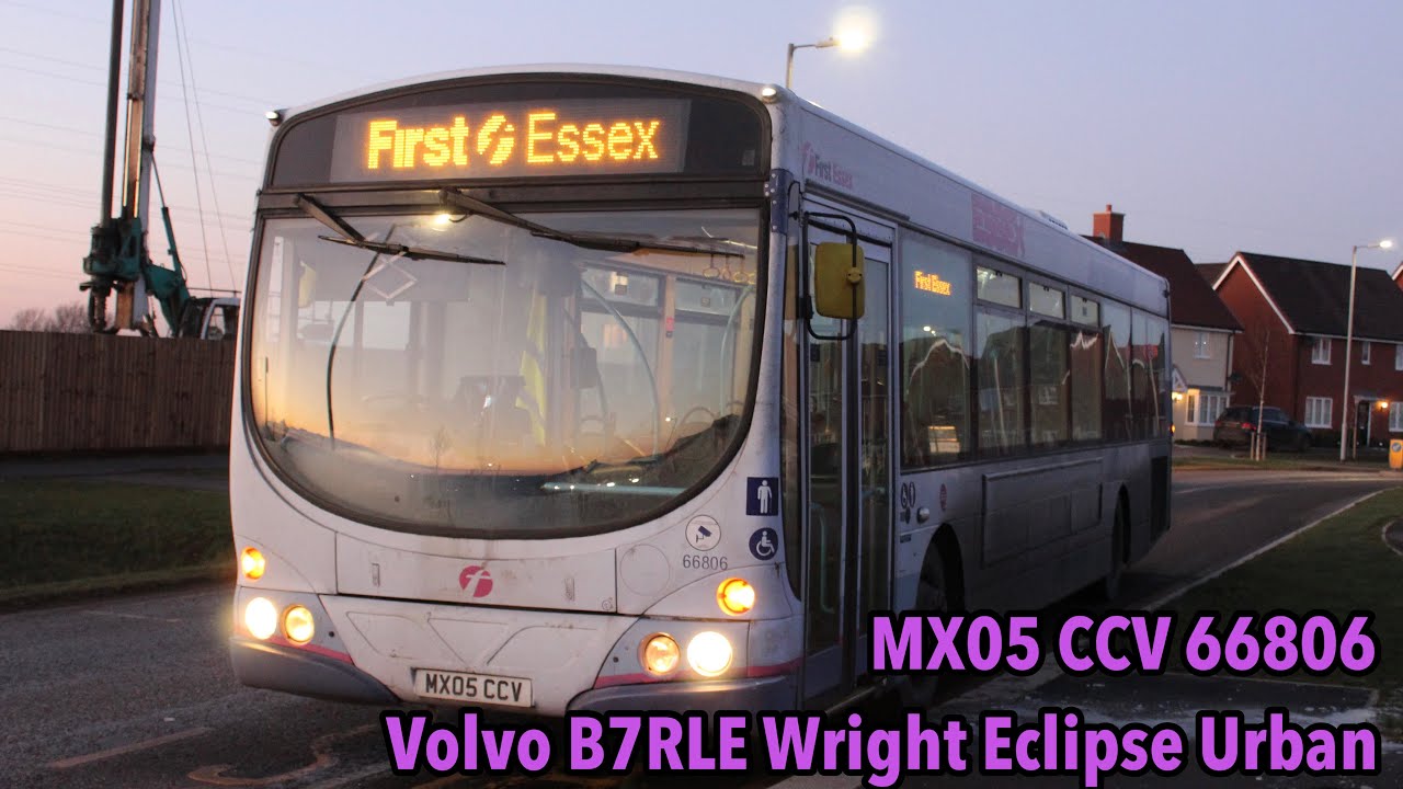 Roaring ZF! First Essex Route X30 | Volvo B7RLE Wright Eclipse Urban ...