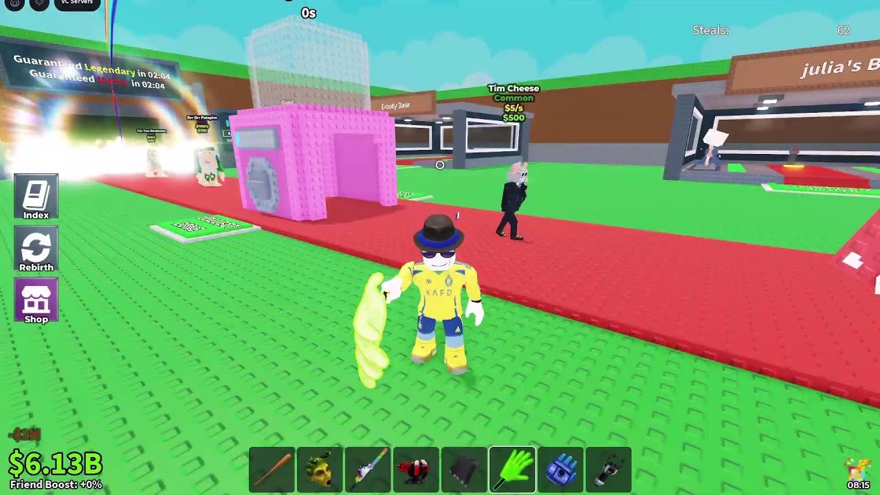 *LIVE* Steal a Brainrot Update Public Server +Sammy Admin Abuse ...