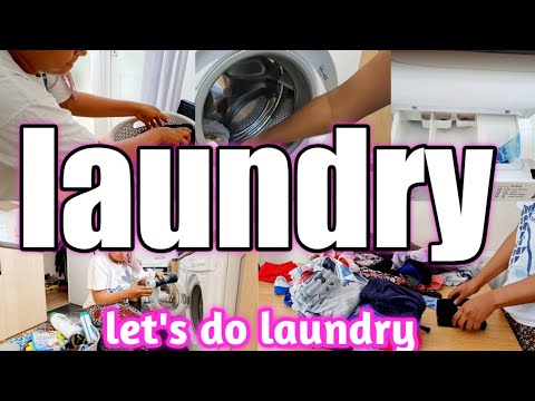 WEEKLY LAUNDRY MOTIVATION | EXTREME LAUNDRY DAY MOTIVATION | DO LAUNDRY ...