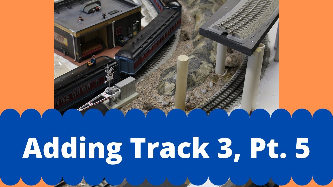 O-gauge Model Railroad Polar Express How to Build an Elevated Track ...
