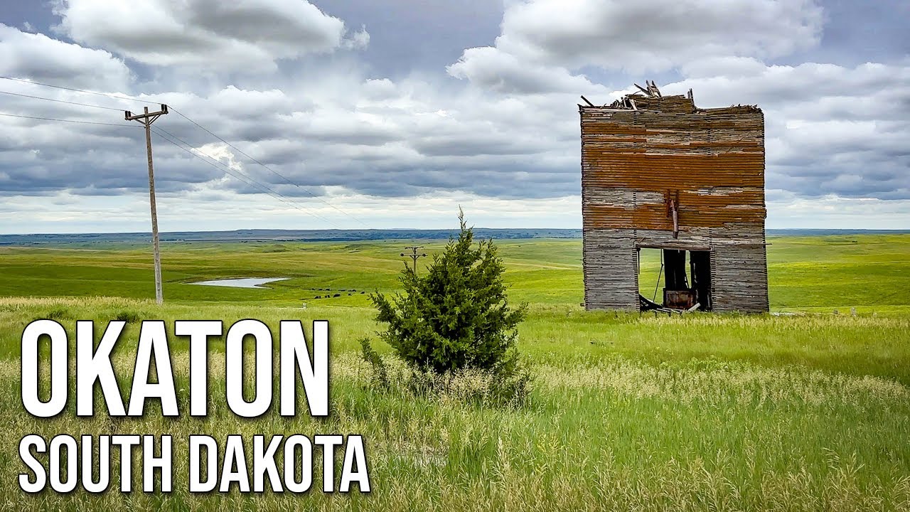 Okaton Ghost Town, South Dakota | Tiny Town Tour - YouTube