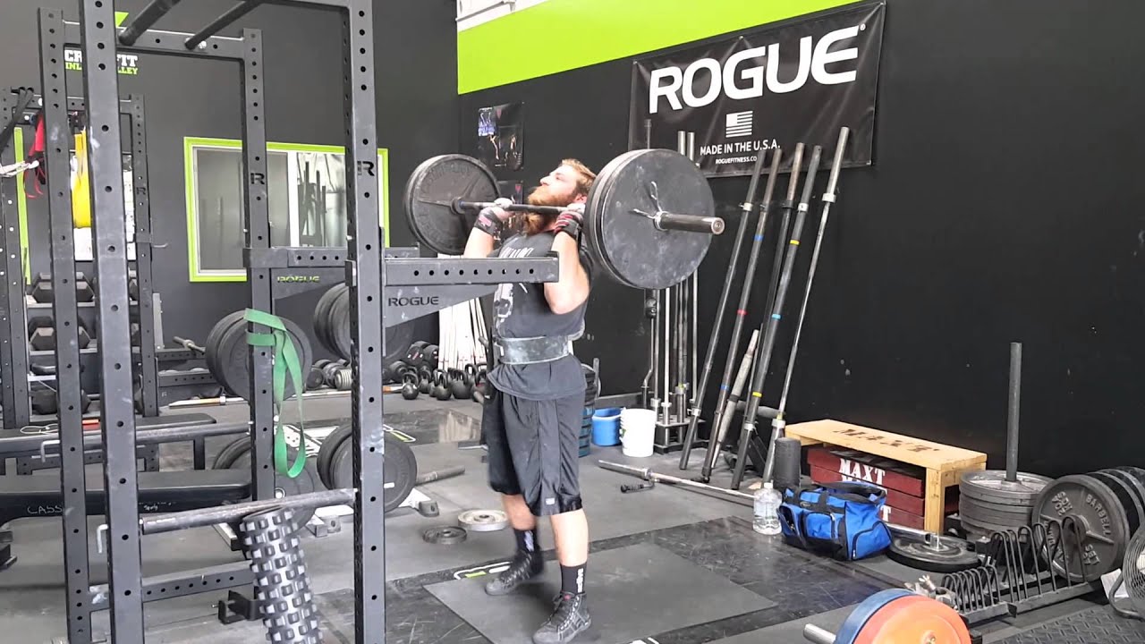 315 Overhead Press - YouTube