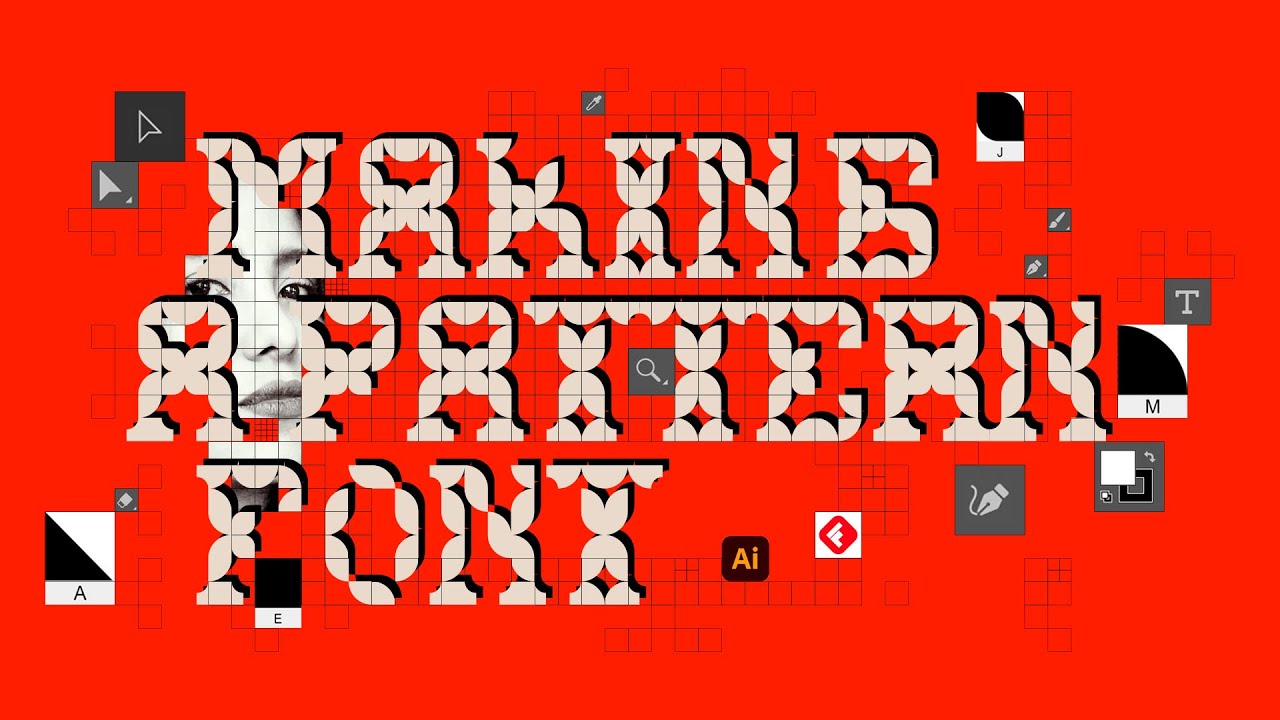 TALLER: Making a Pattern Font - YouTube