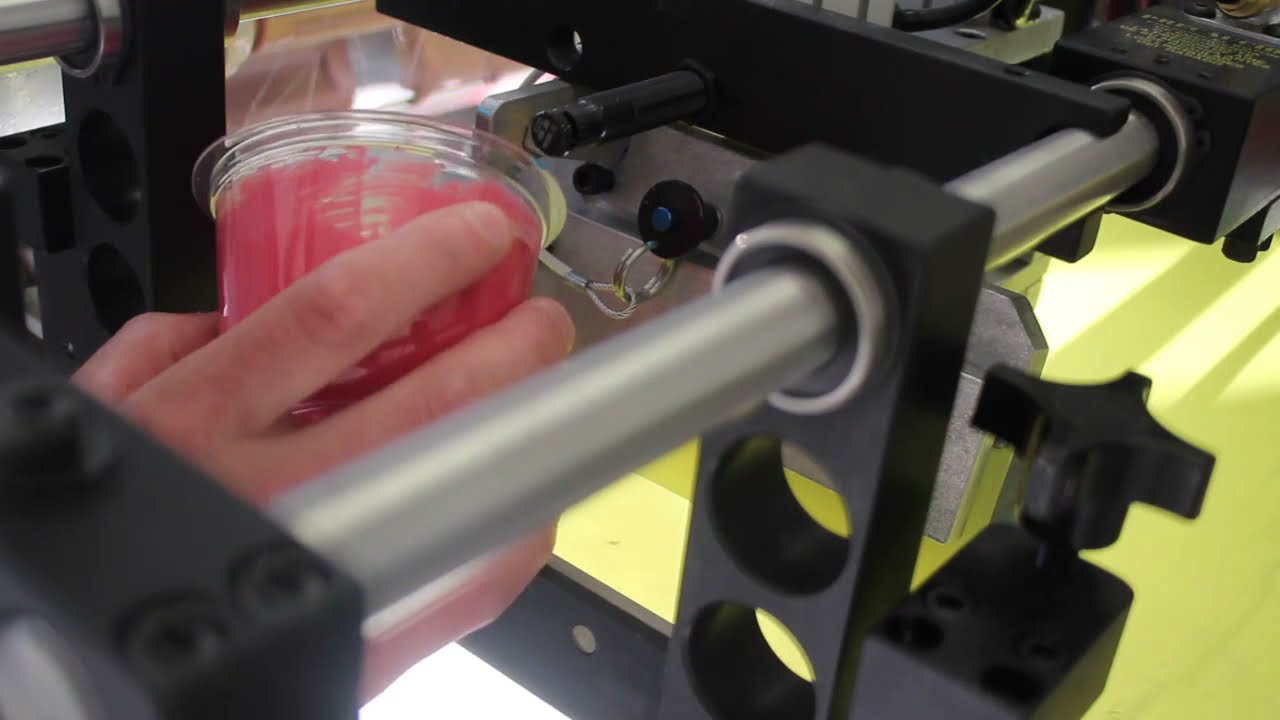 Cocoa Butter Screen Printing Machine Semi Automatic F1 for candies ...