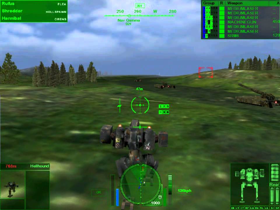 MechWarrior 4 Mercenaries - Gameplay - YouTube