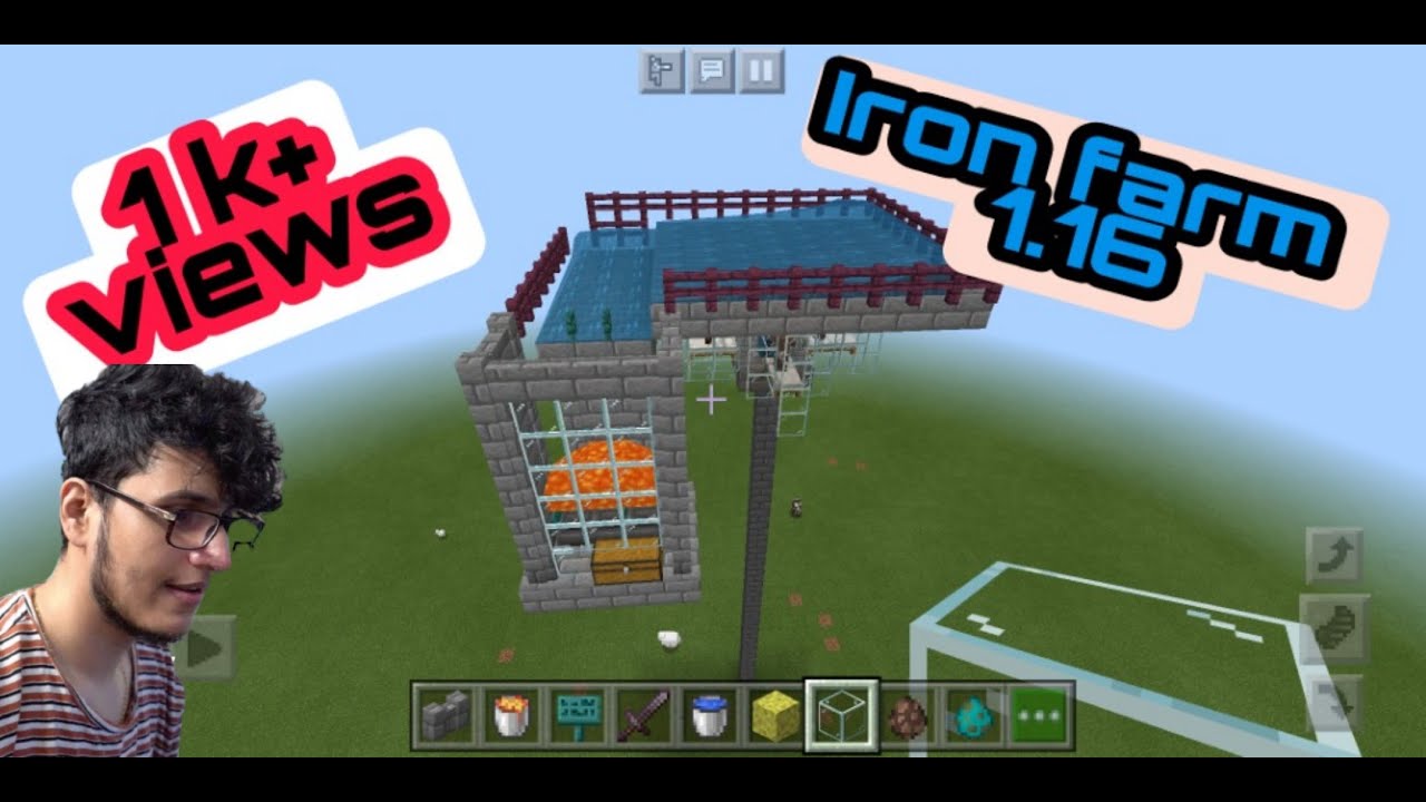 How to make iron farm like live Insaan || Live insaan jesa iron farm ...