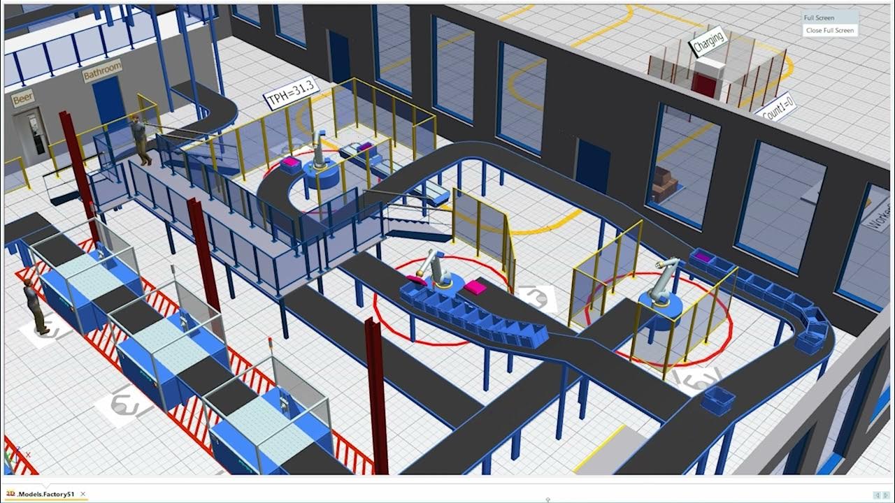 Tecnomatix Plant Simulation | Factory 51 - YouTube