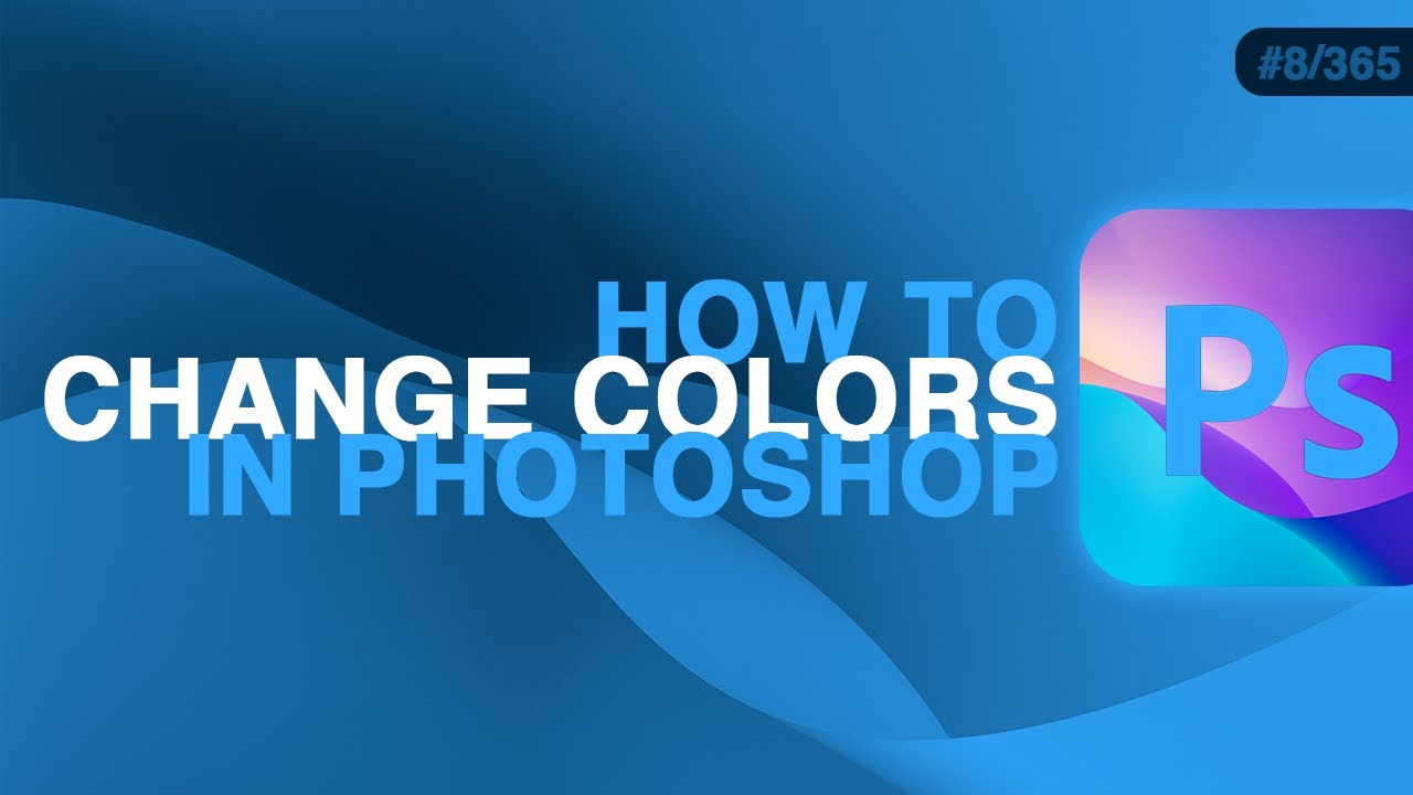 How to Change the Colors of Objects in Photoshop - YouTube