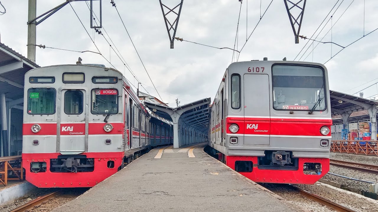 🔴 Momen mengabadikan naik KRL Tokyu 8518 tujuan Jakarta kota - YouTube