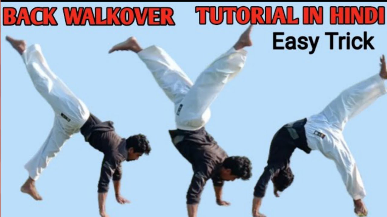 HOW TO DO BACK WALKOVER TUTORIAL IN HINDI || BACK WALKOVER KAISE KARE ...