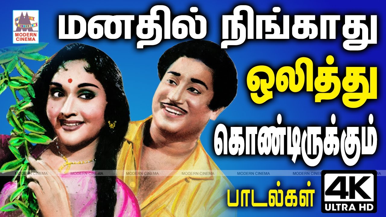 மனதில் என்றும் நீங்காது ஒலித்துக்கொண்டு நெஞ்சை விட்டு அகலாத பாடல்கள் ...