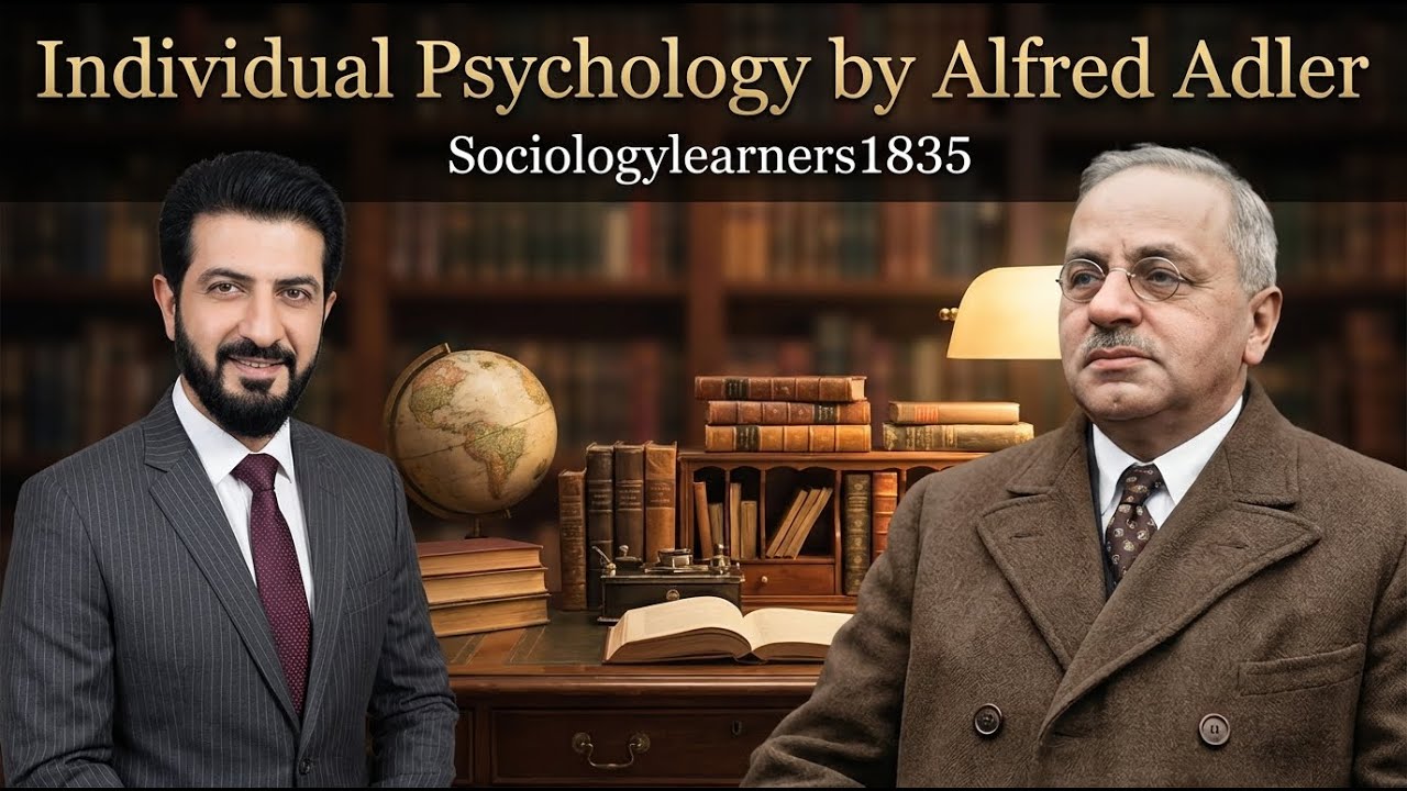 Individual Psychology by Alfred Adler | Psychology & Sociology - YouTube