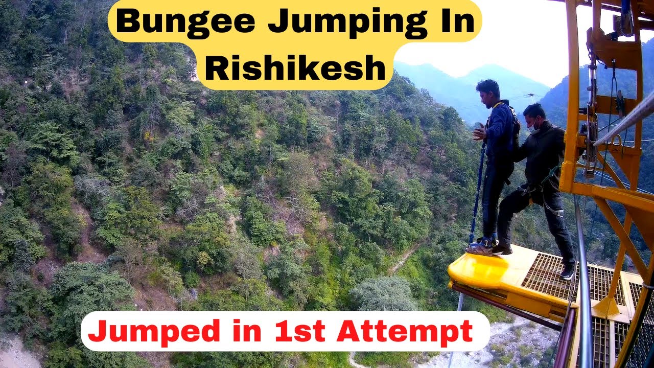 Bungee Jumping in Rishikesh | India's Highest Bungee Jumping Point with ...