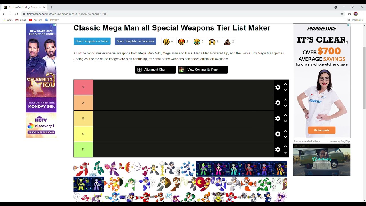 Mega Man special weapons tier list - YouTube