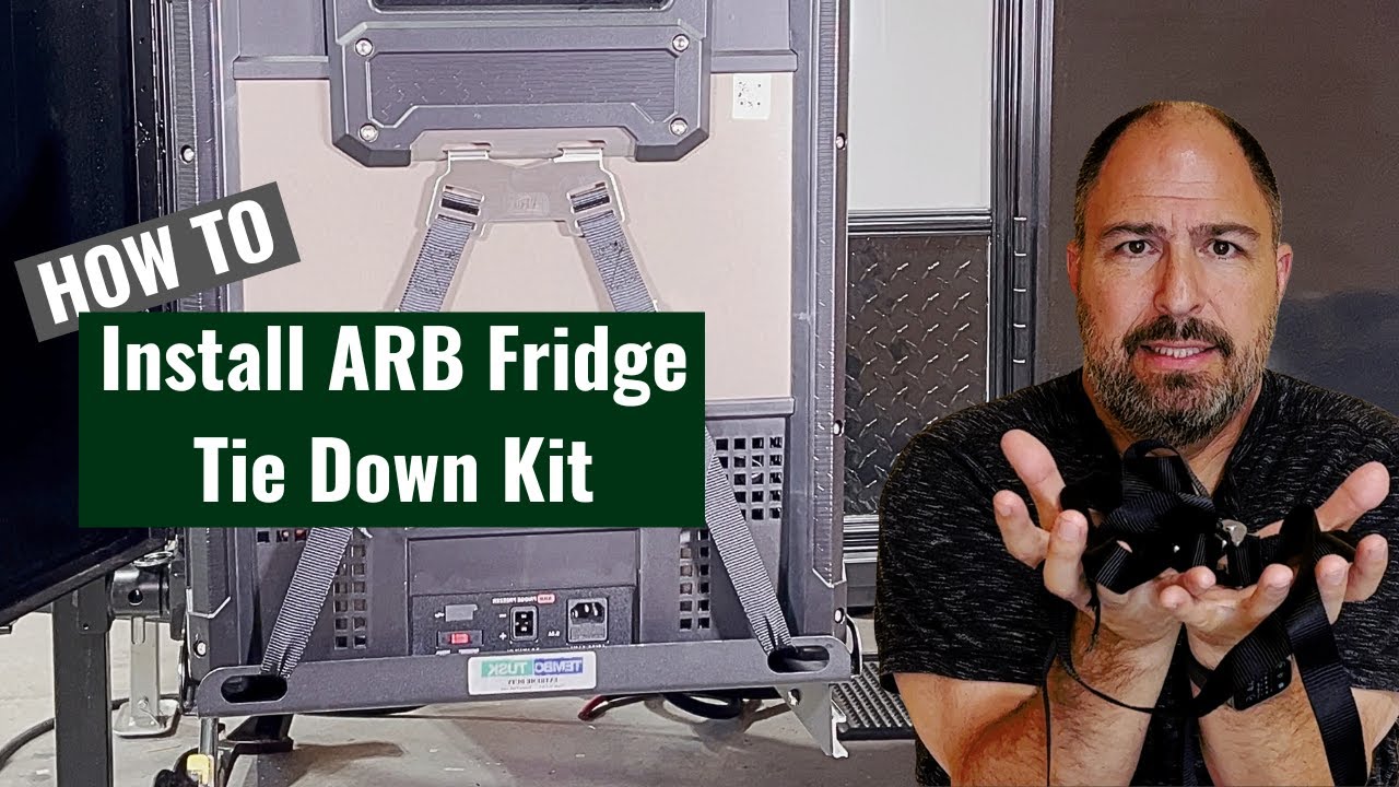 How to Install ARB Fridge Tie Down Kit - YouTube