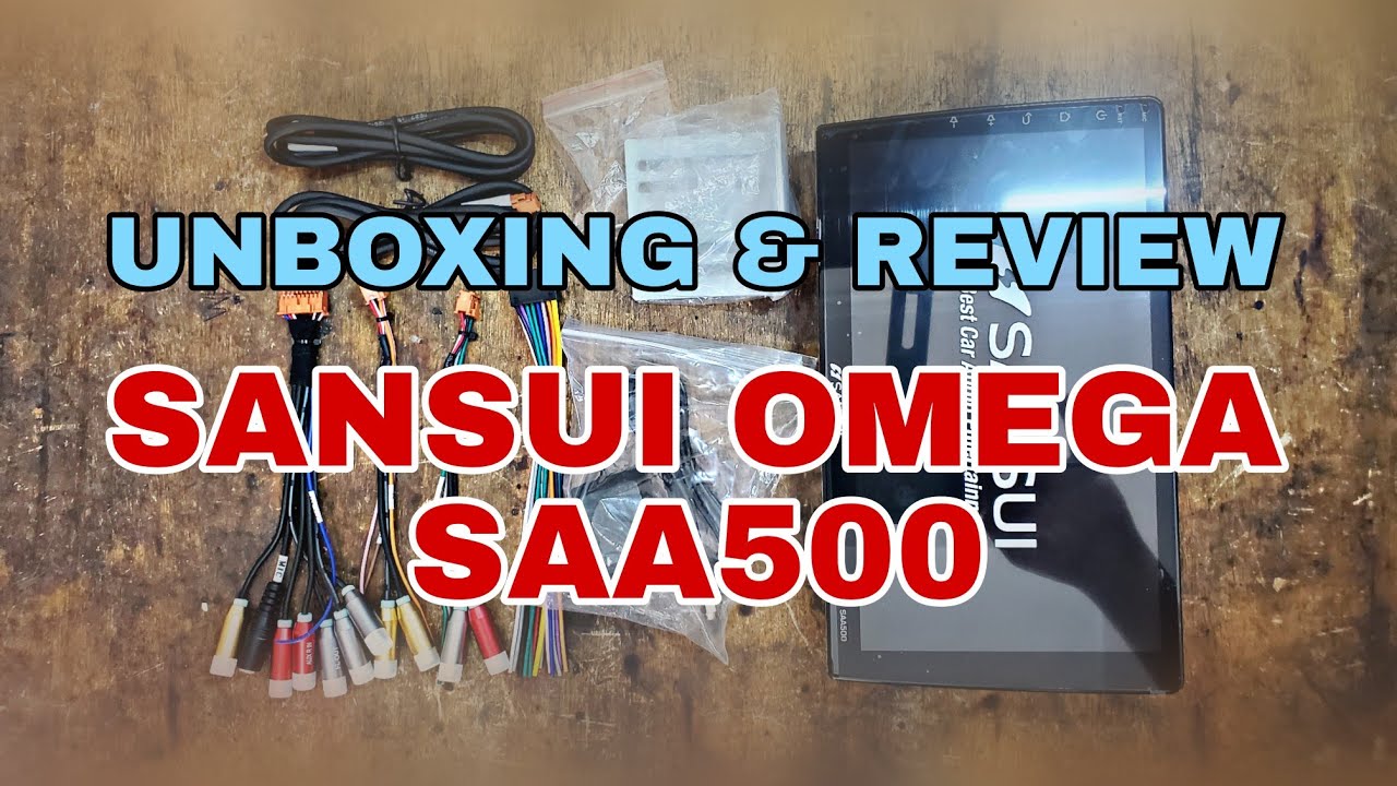 unboxing dan review singkat sansui omega saa500 - YouTube