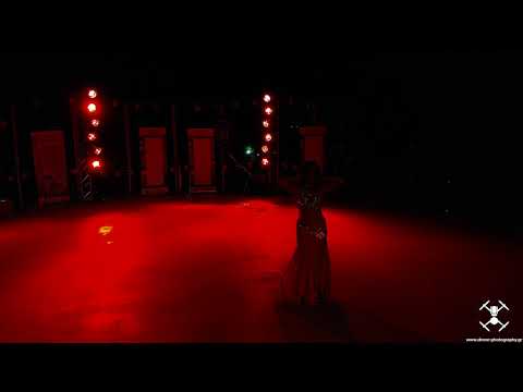 Vasilia Bellu bellydance during her show Harem at Theatre Alsos Veikou Athens