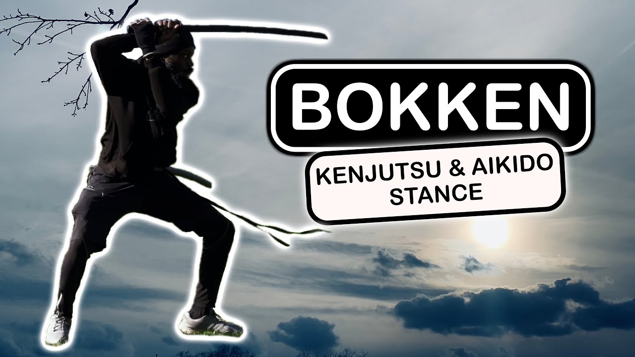 Kenjutsu & Aikido bokken stance: waki no kamae - YouTube